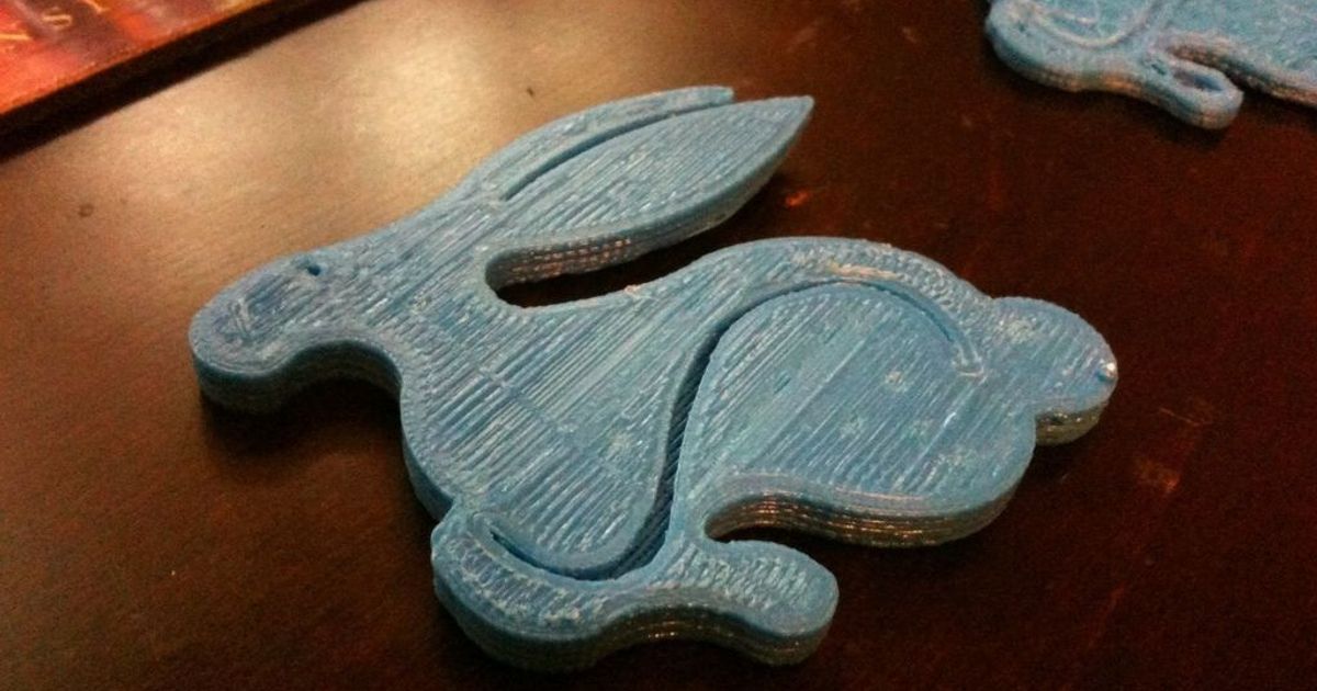 VW Rabbit Badge by Mitch 3D | Download free STL model | Printables.com