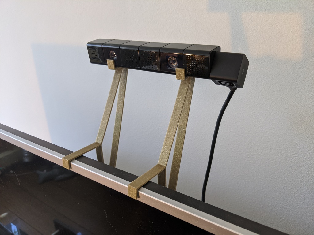 Customizable PSVR Camera TV Stand by Cash Lo | Download free STL model ...