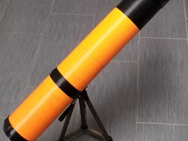 Fully* Printed Newtonian Telescope by Jamie | Download free STL model ...