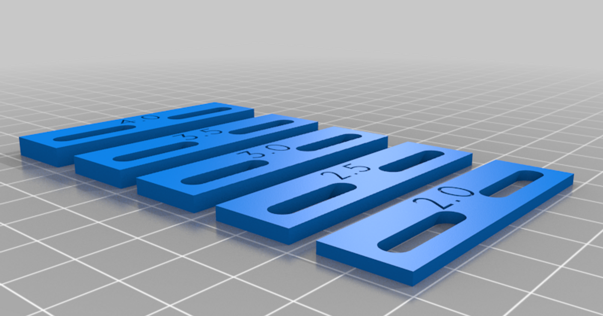 K40 Mirror Shims by Flibblebot | Download free STL model | Printables.com