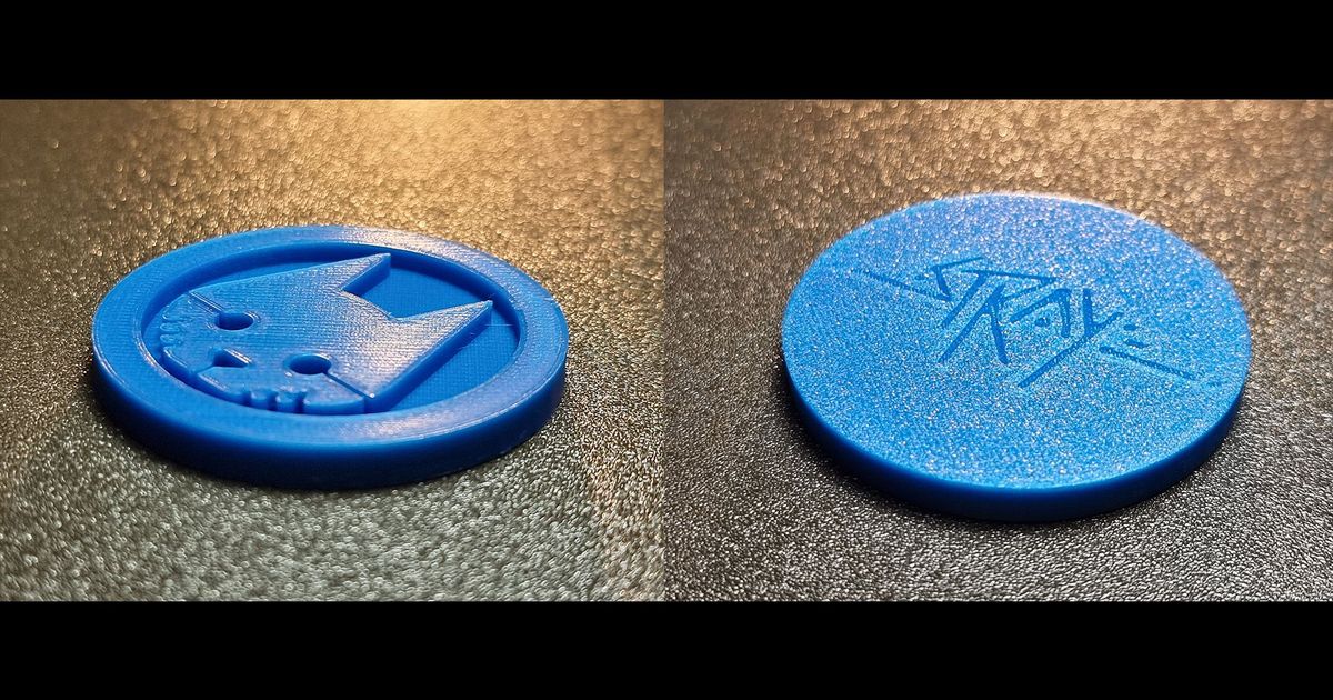 Stray game coin (unofficial) by CrossPathMotion | Download free STL ...