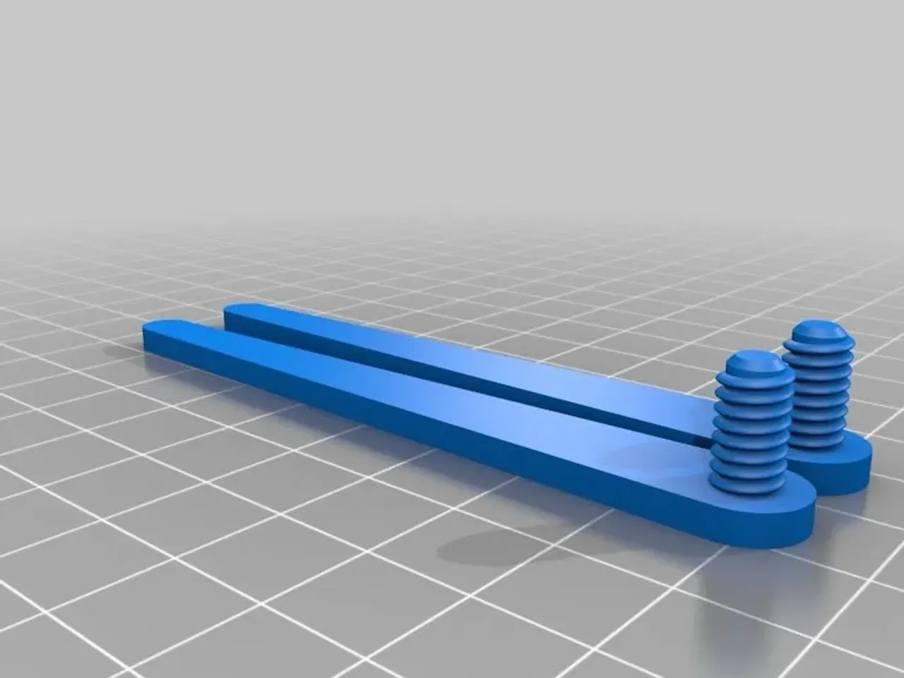 Easy Print Monitor Shelf by Riskable | Download free STL model ...