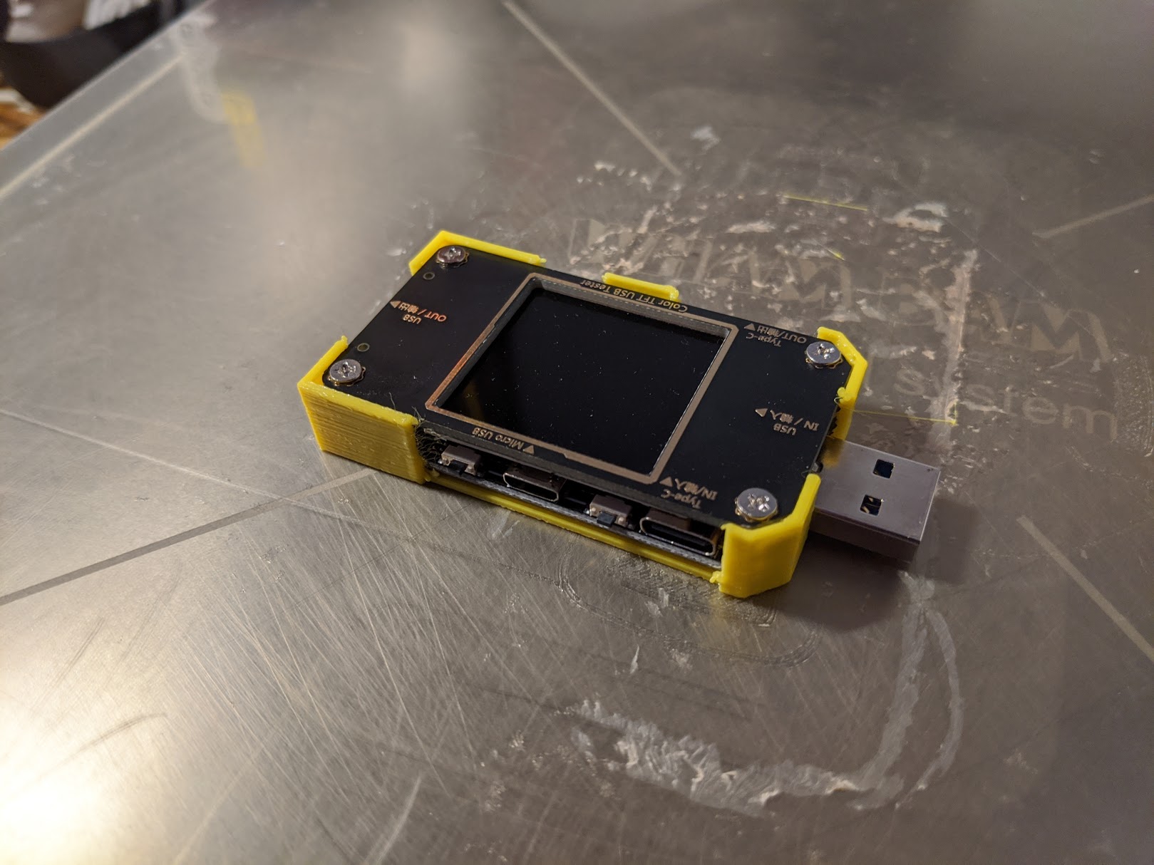 USB Type-C power meter A3 Case by SkullKill | Download free STL model ...