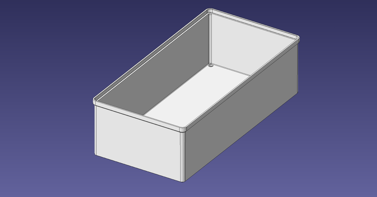 2x4 units, full height, 1x1 grid Stackable Insertbox by Bodo | Download ...