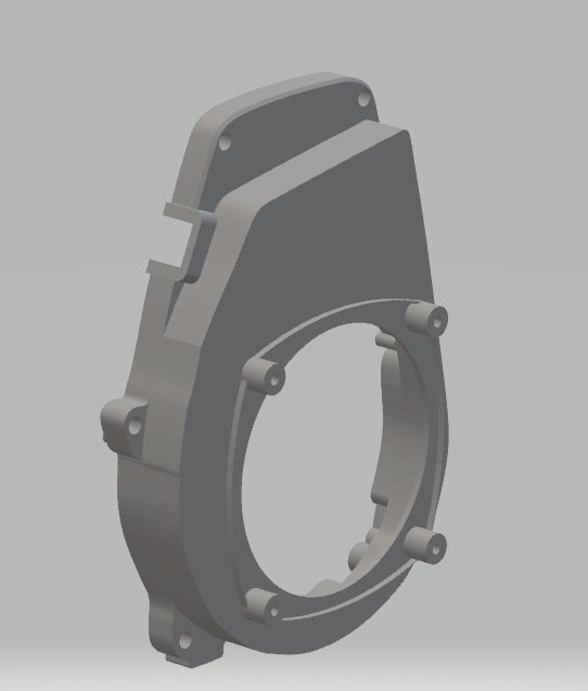 Zenoah Engine Fan cover by Apache64 | Download free STL model ...