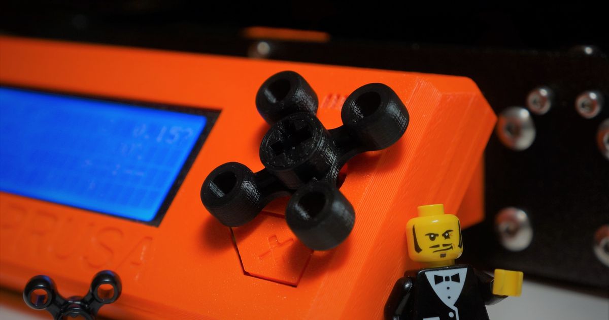 Lego knob for I3 MK3 by Yburan | Download free STL model | Printables.com