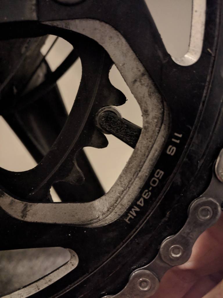 Chainring wear gauge by aiber | Download free STL model | Printables.com