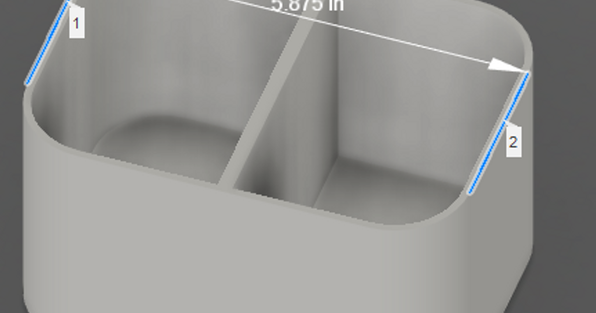 Simple Storage Container by Puxi | Download free STL model | Printables.com