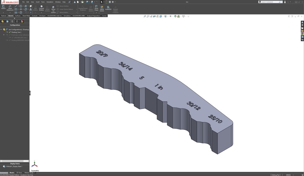 Axle & spindle 6" vise jaws by aiber | Download free STL model ...