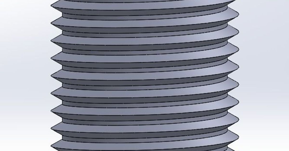 Standard (double/triple) chainring bolts by aiber | Download free STL ...