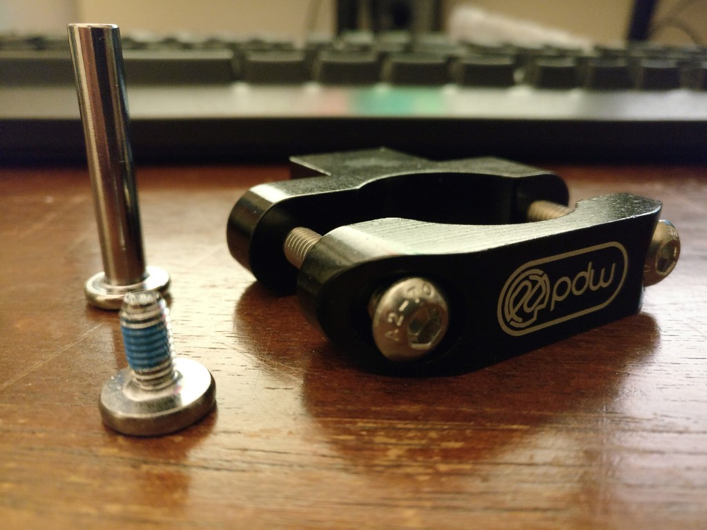 PDW Bindle Seatpost Mount by aiber | Download free STL model | Printables.com