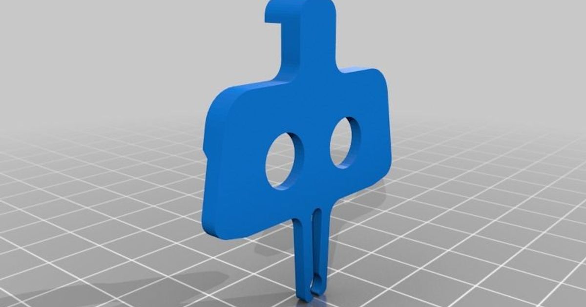 Shimano Disc Brake Pad Spacer by aiber | Download free STL model ...