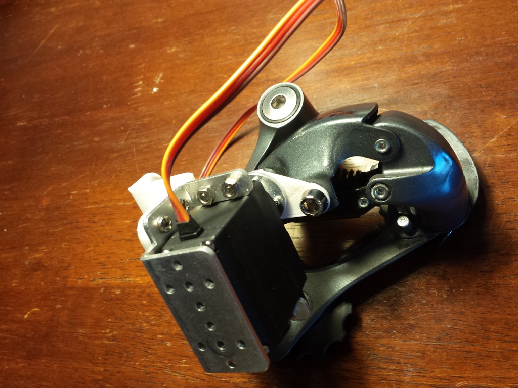Electronic shifting servo mount (direct actuation) by aiber | Download ...