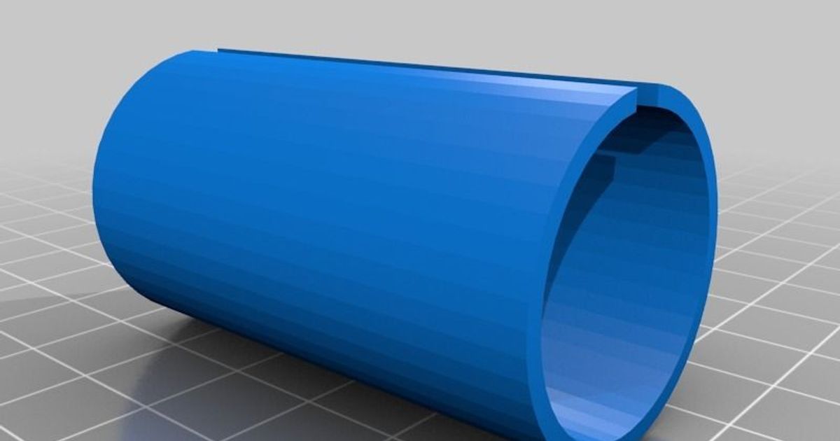 1" to 1.125" Threadless stem shim by aiber | Download free STL model ...