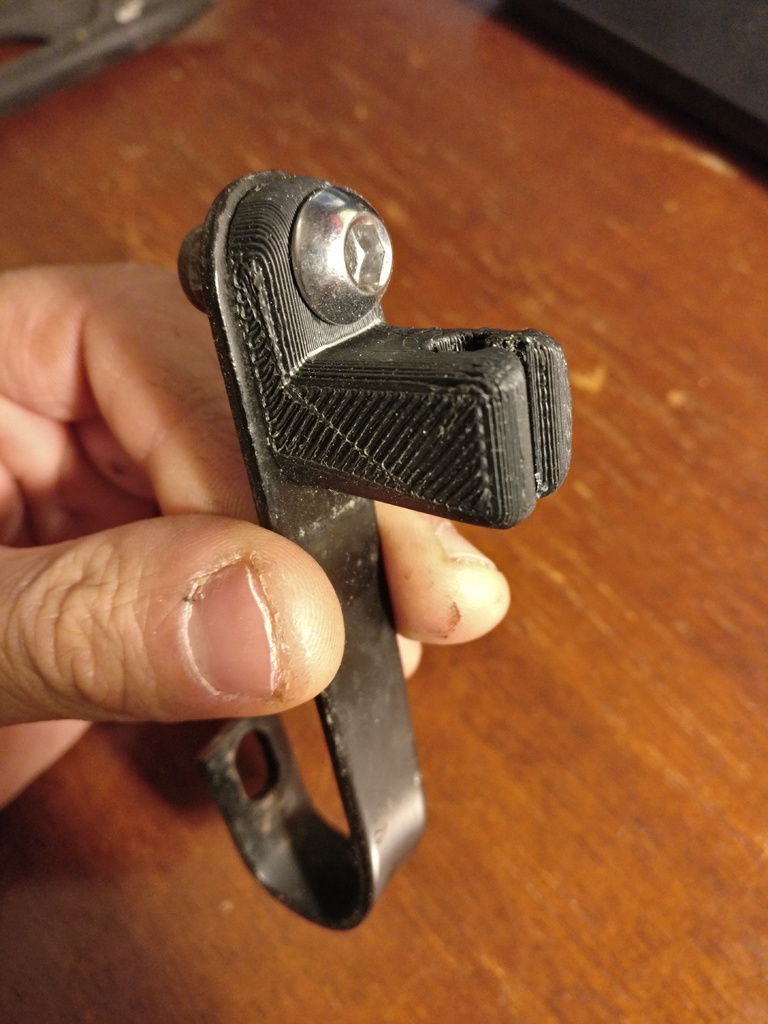 Fork crown cantilever brake hanger by aiber | Download free STL model ...
