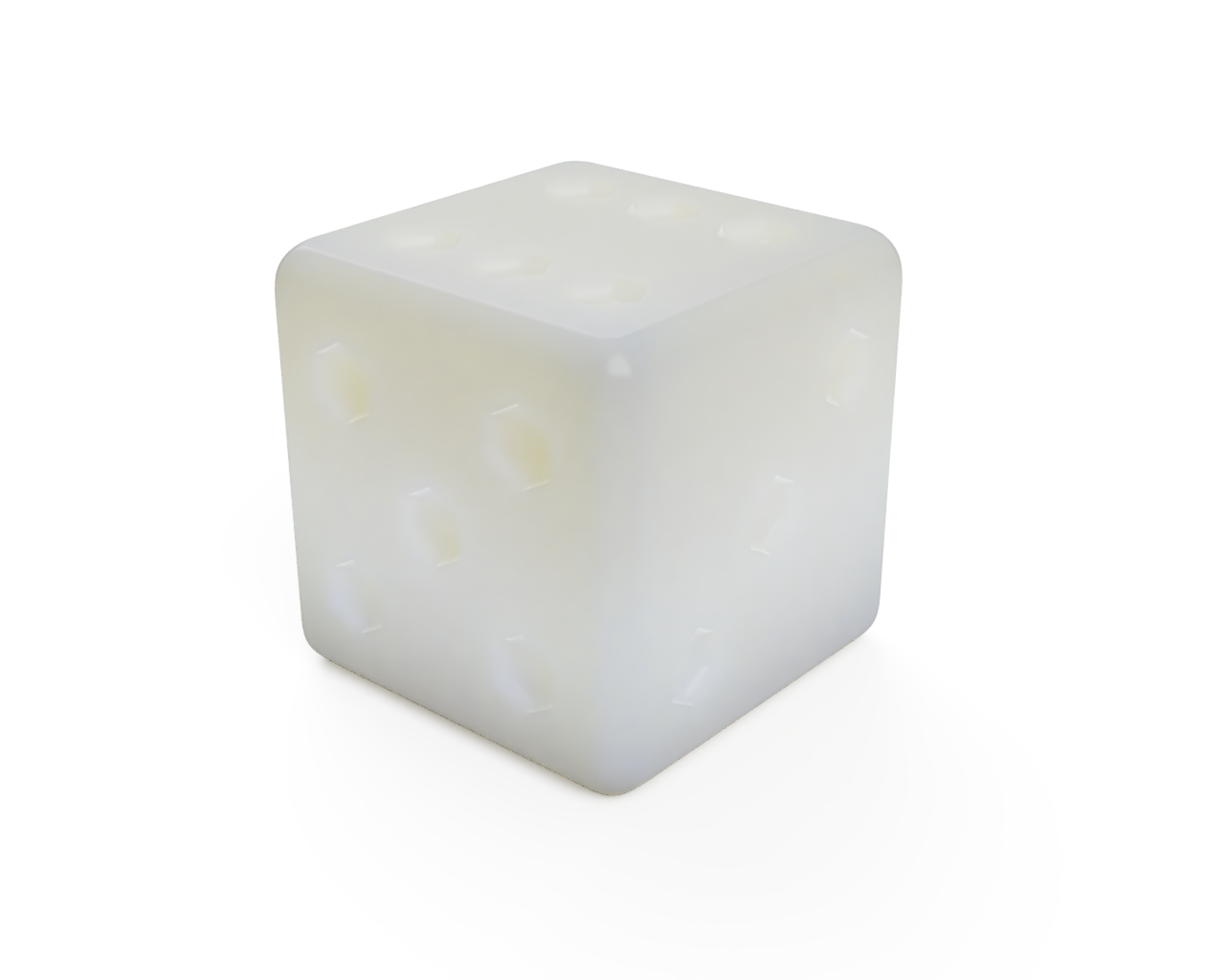 Six Sided Dice (Die) ⬢ Hexagon Pips ⬢ by DJEuthyphro | Download free ...