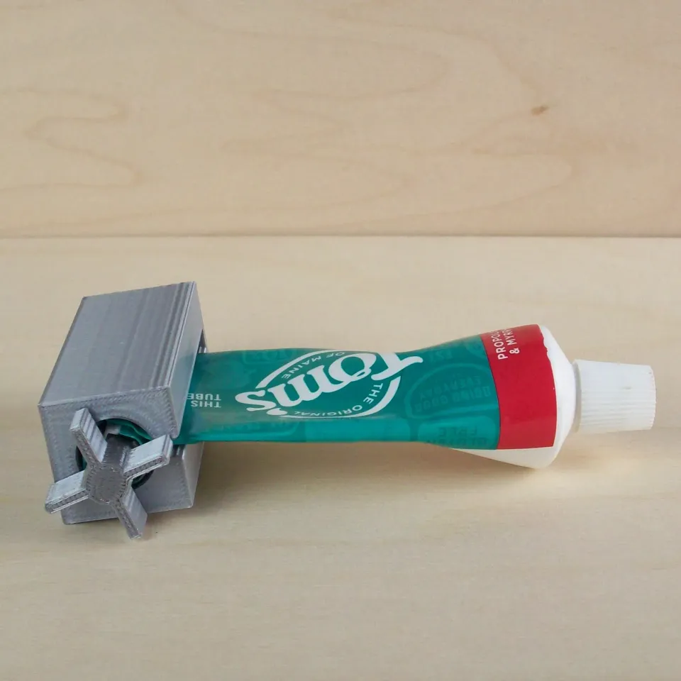 Toothpaste Square Tube Roller by cSandra | Download free STL model ...