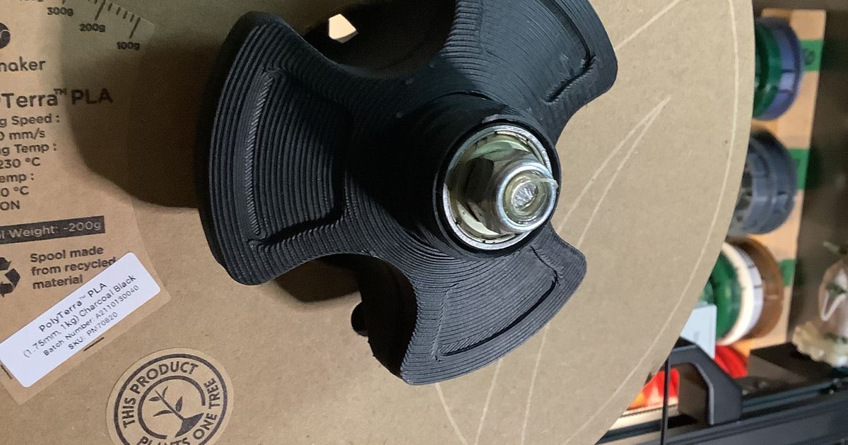 Alternative Spool Retention Nut for Gen2 Universal Spool Holder by ...