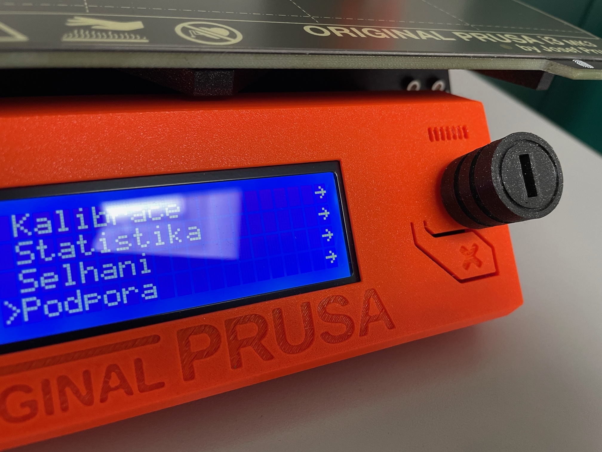 Prusa display knob - Lock and key by PrintingForFun | Download free STL ...