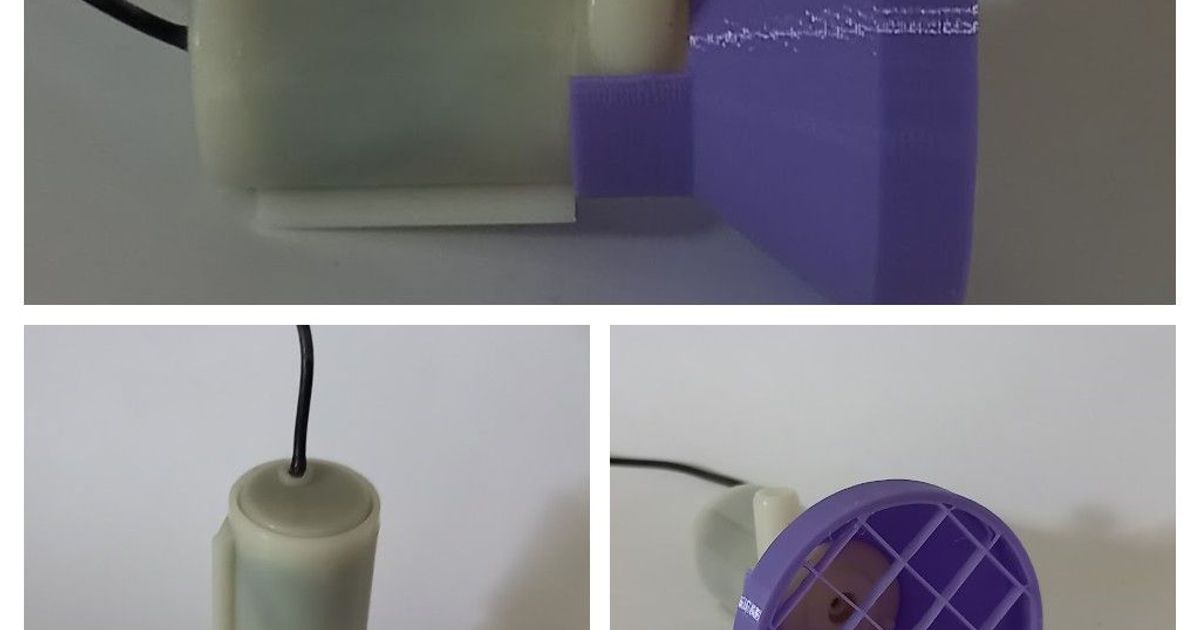 5V Arduino Water Pump Filter by aapalo | Download free STL model ...