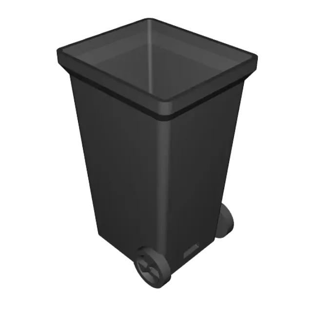 Wheelie Bin [Remesh] by Colin Alston | Download free STL model ...