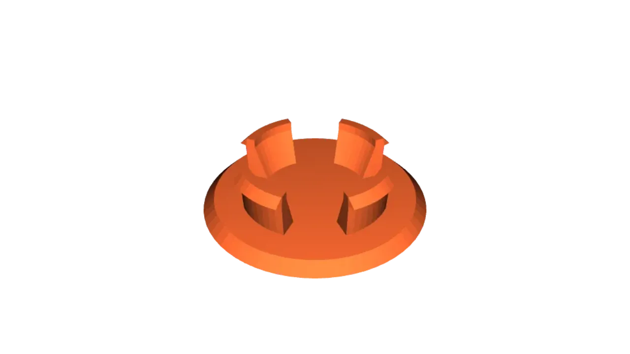 BA Door Handle Screw Cover by Infiltrator | Download free STL model ...