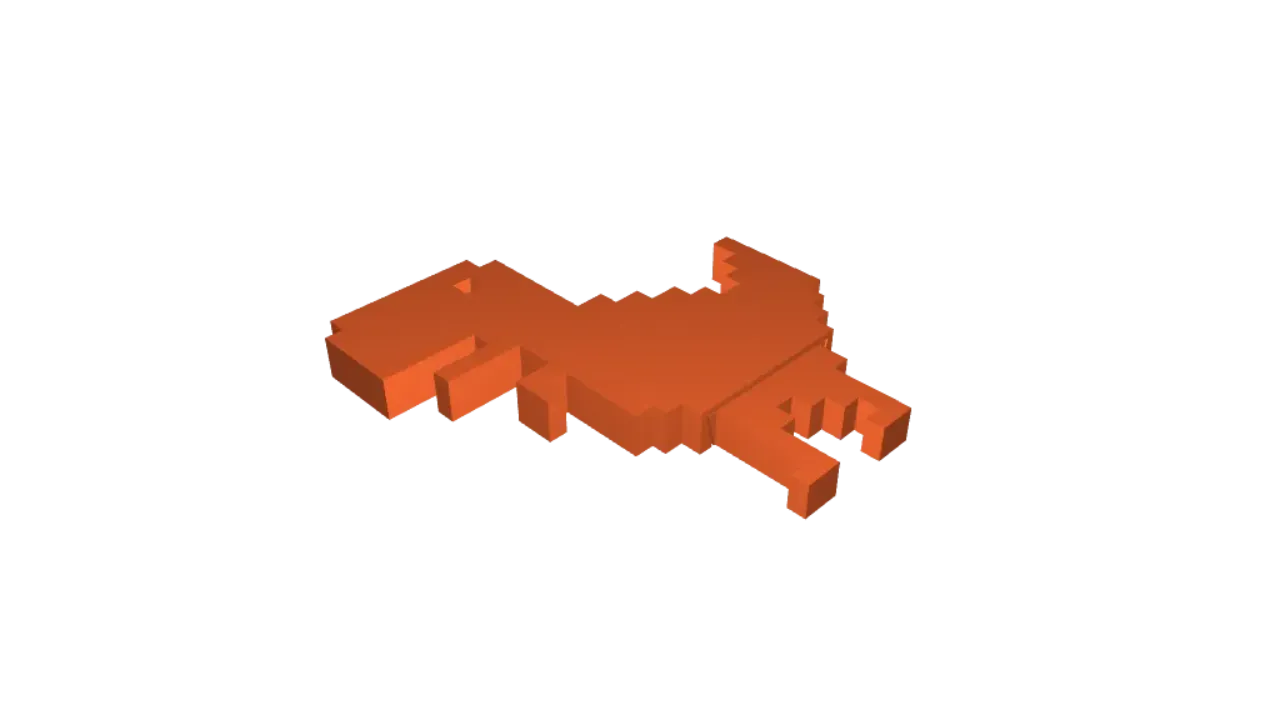 Jumping Rex - Remix by rreibel | Download free STL model | Printables.com