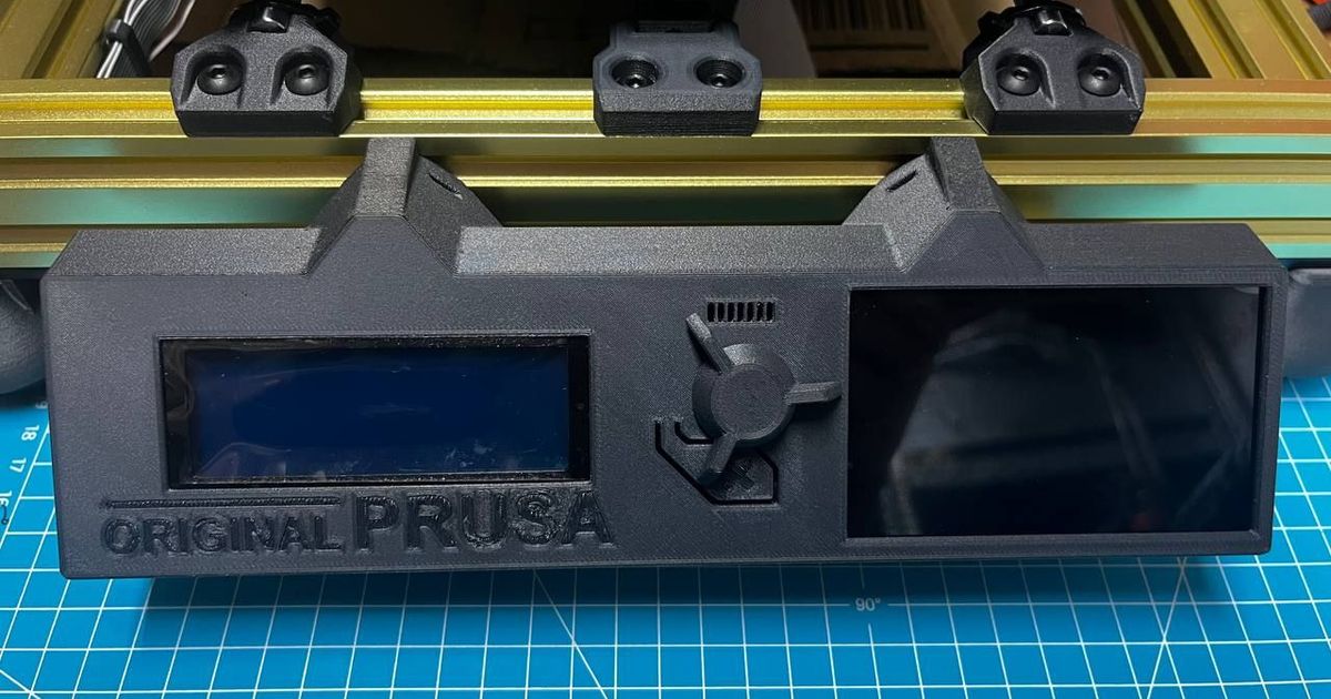 LCD + Hyperpixel 4" touchscreen cover (BEAR VERSION) by INVESTEGATE | Download free STL model ...