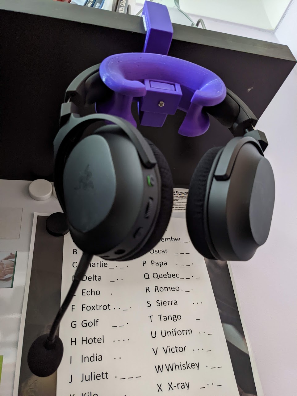 Headphone Holder Top Mount - Razer Barracuda X by SkullKill | Download ...