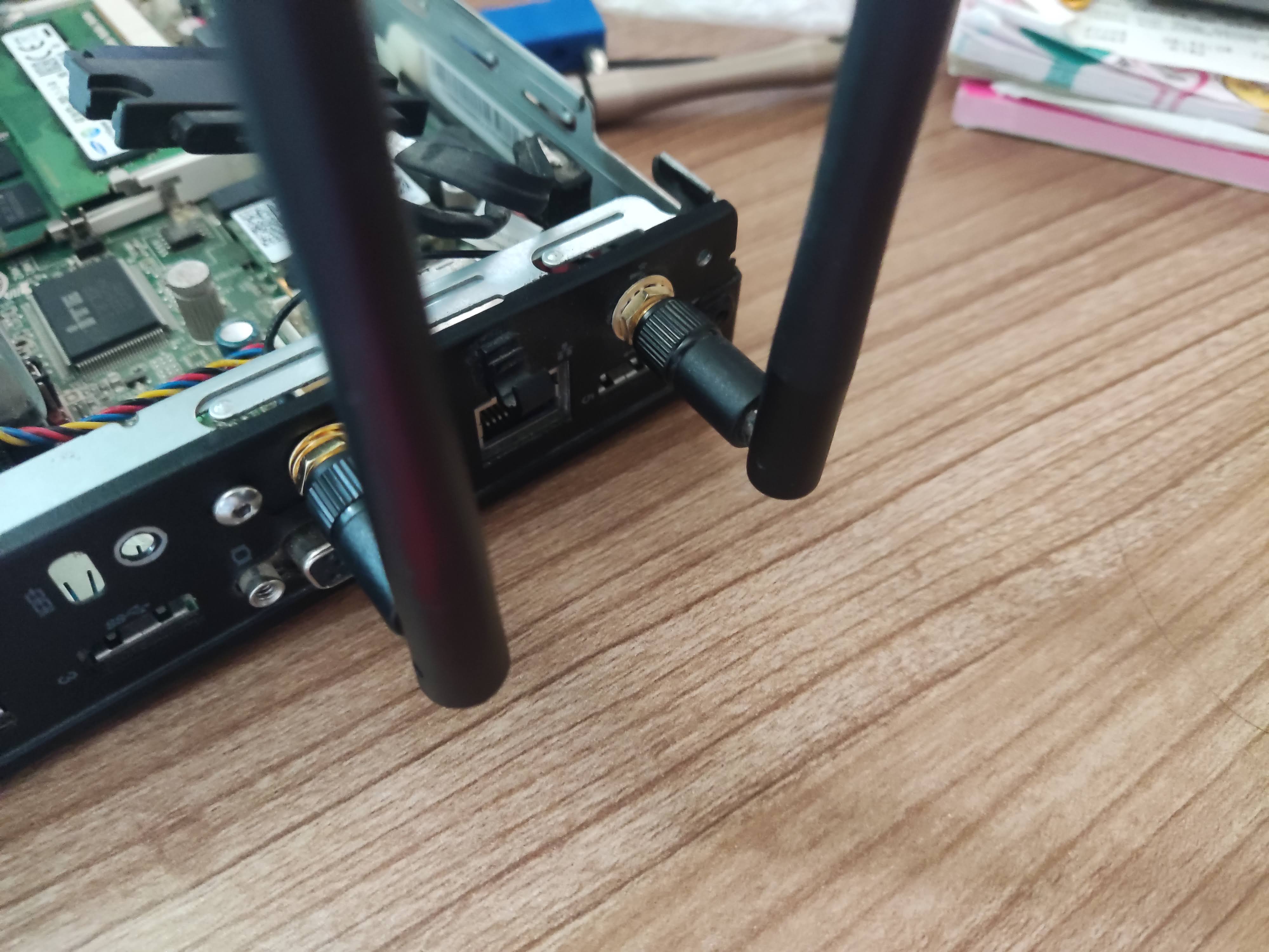 Serial COM or VGA port to SMA socket mount bracket by Chad Cooper ...