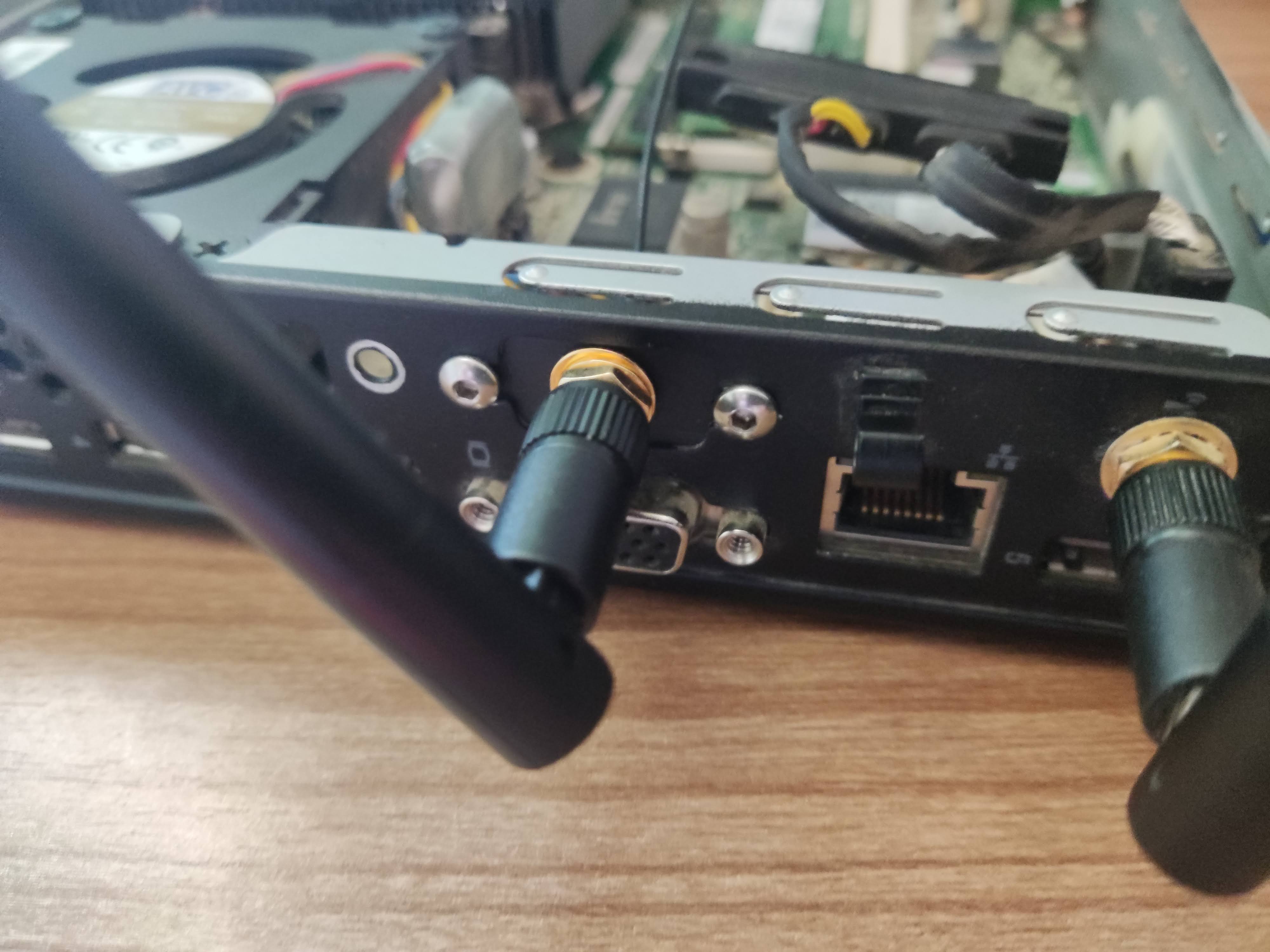 Serial COM or VGA port to SMA socket mount bracket by Chad Cooper ...