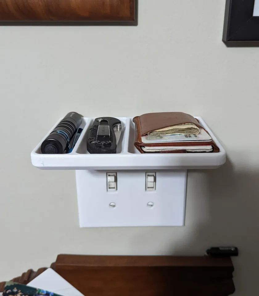 Light switch Shelf by BobbyThunder | Download free STL model ...