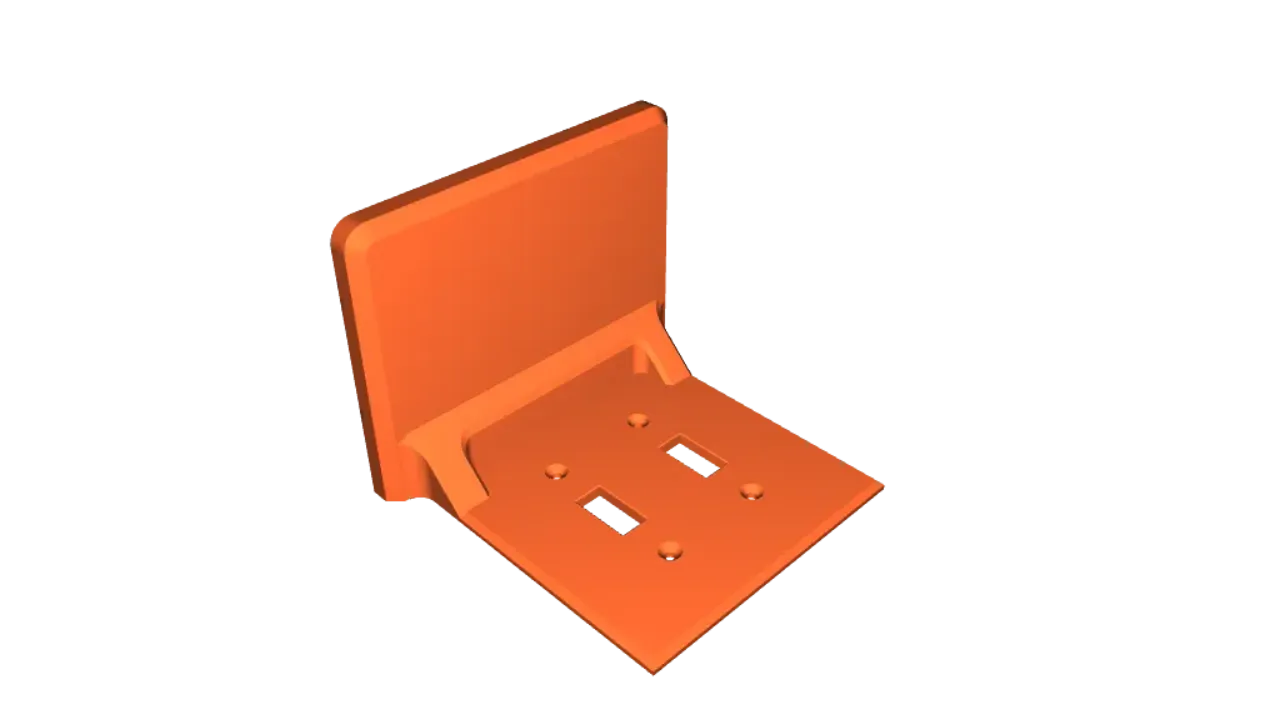 Light switch Shelf by BobbyThunder | Download free STL model ...