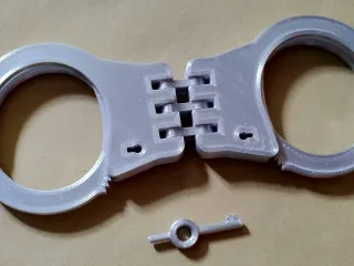 Triple hinge handcuffs by printcuffs | Download free STL model ...