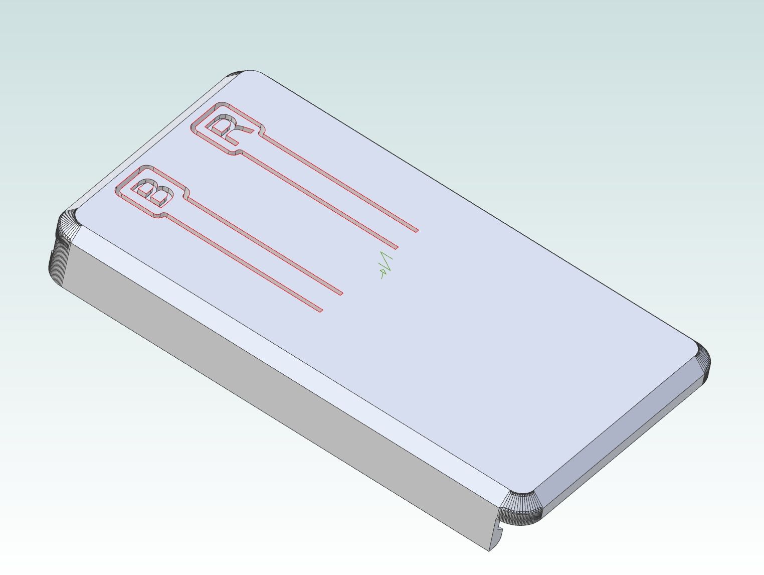 ESP32-Devkit case lid with buttons by KLS3D | Download free STL model ...