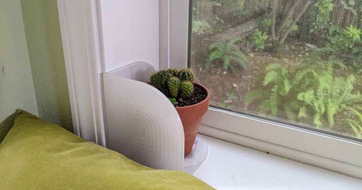 Simple Cactus 'Guard' for Window Seat by InventorIan | Download free ...