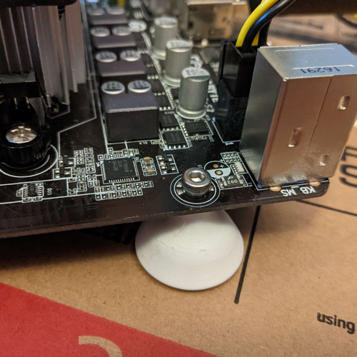 Simple M4 Motherboard Desk Standoffs by InventorIan | Download free STL ...
