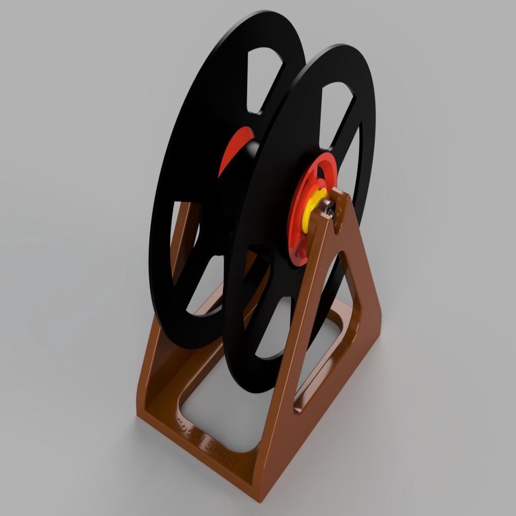 Ball Bearing Spool Stand by ArtieH | Download free STL model ...