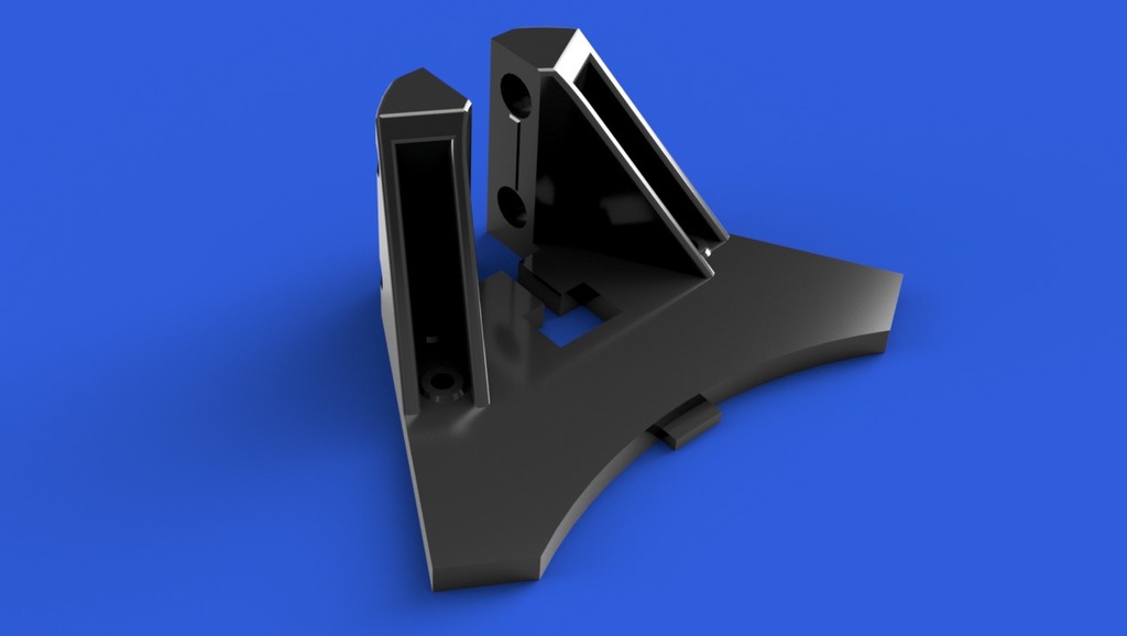 Kossel Linear Delta Plus Corner Support by ArtieH | Download free STL ...