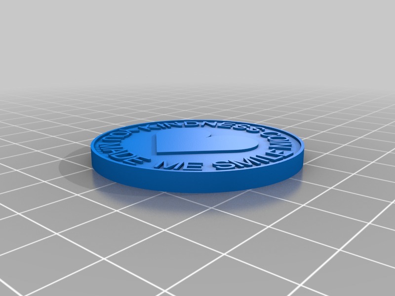 Kindness Coin by ArtieH | Download free STL model | Printables.com