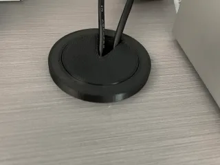 Shelf Cable Pass-through by Patman86 | Download free STL model ...