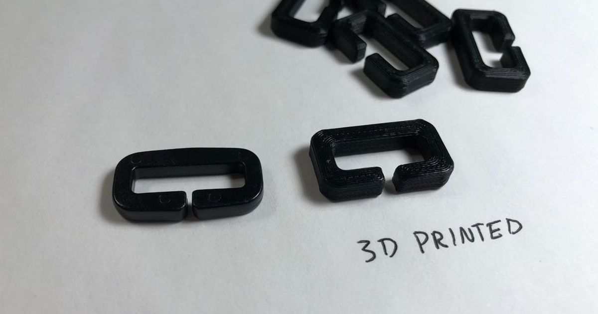 Backpack Strap Clip (.75in [20mm] width) by bshin100 | Download free ...