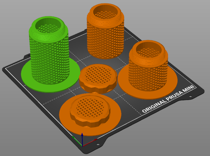 Spool Silica Container w/ Humidity Sensor Insert por StableVertigo ...