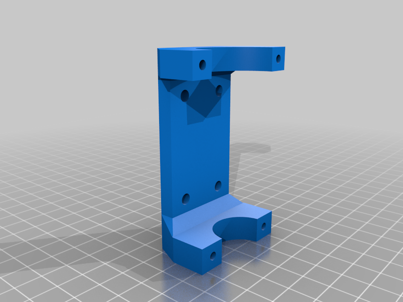 Spindle Holder for Fully 3D Printed Small CNC Router/Plotter by Chuck ...