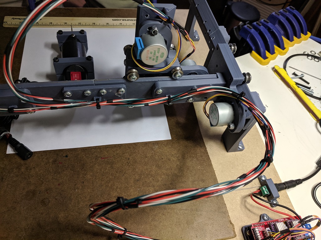 Fully 3D Printed Small CNC Router/Plotter by Chuck | Download free STL ...