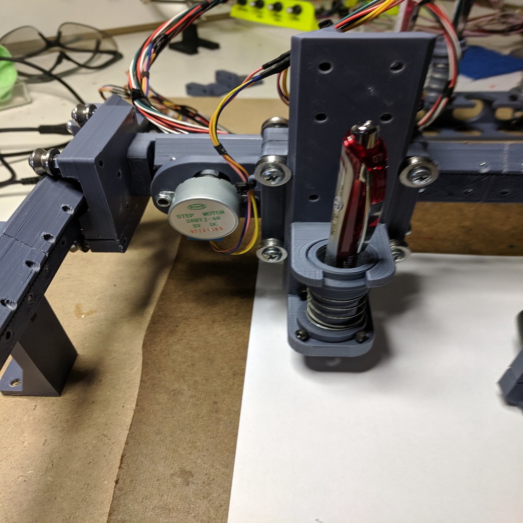 Fully 3D Printed Small CNC Router/Plotter by Chuck | Download free STL ...