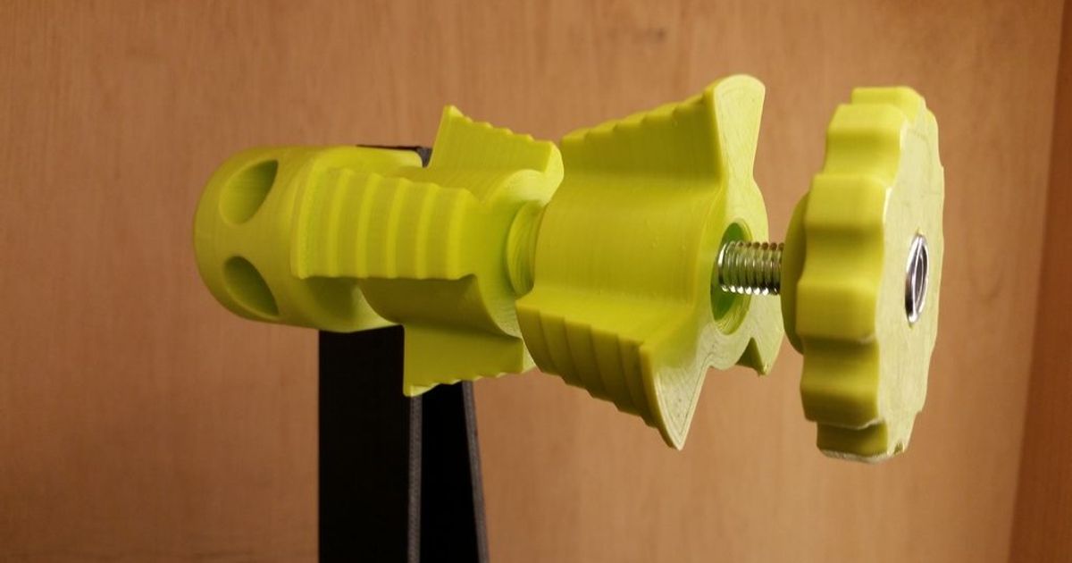 Spool Holder-Lulzbot Mini by Chuck | Download free STL model ...