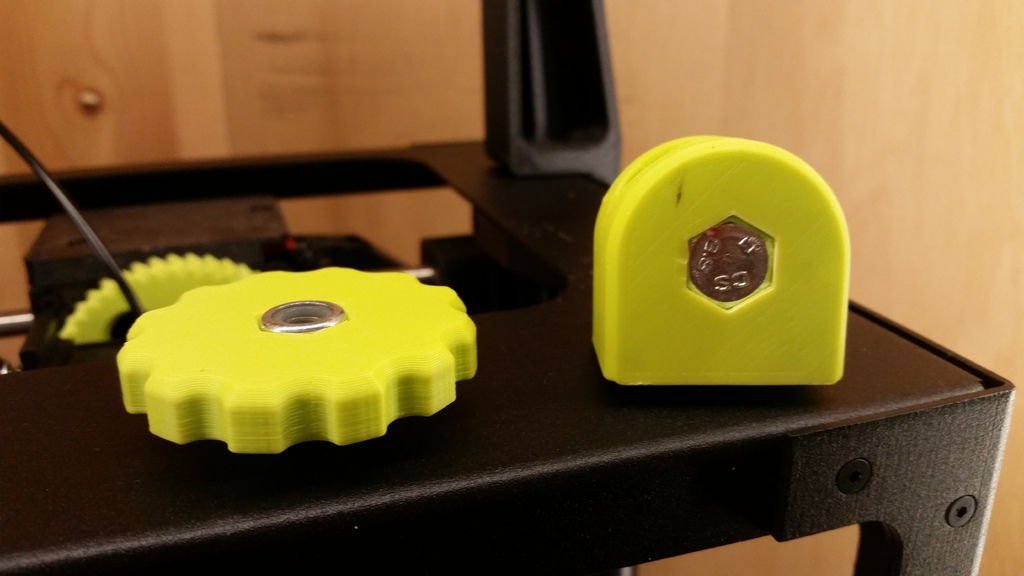 Spool Holder-Lulzbot Mini by Chuck | Download free STL model ...