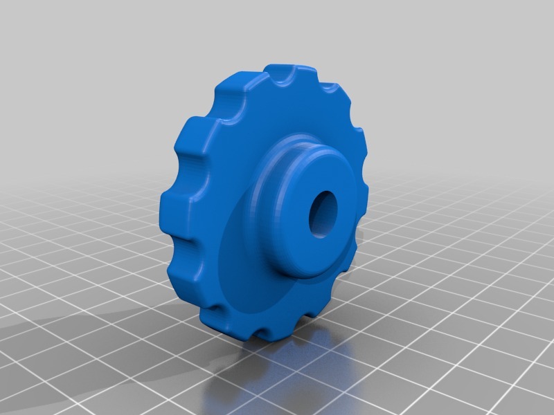 Spool Holder-Lulzbot Mini by Chuck | Download free STL model ...