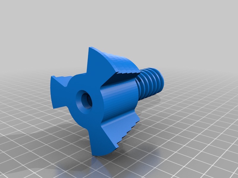 Spool Holder-Lulzbot Mini by Chuck | Download free STL model ...